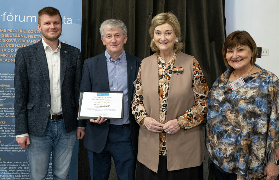 Leading pro-life doctor wins Protection of Life award